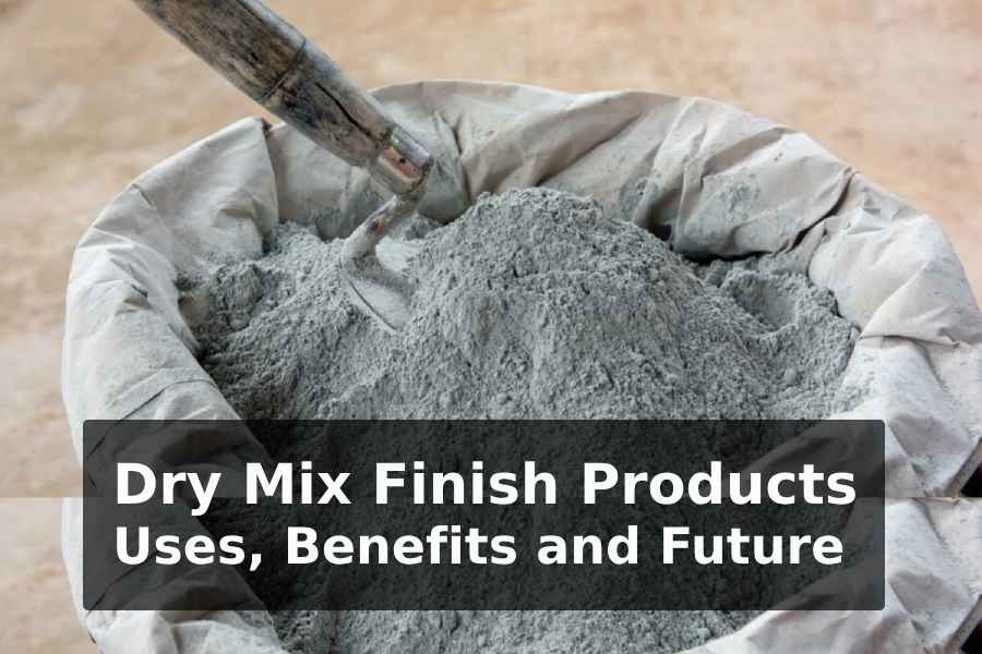 Dry Mix Finish Products – Uses, Benefits and Future