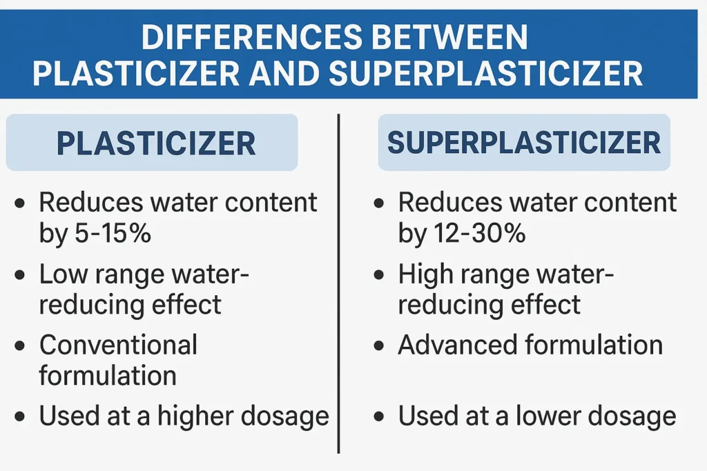Differences Between Plasticizer and Superplasticizer: A Complete Guide for the Curious Mind