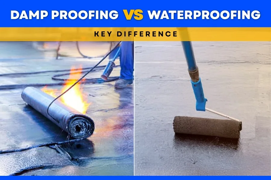 Damp Proofing Vs. Waterproofing: Key Differences